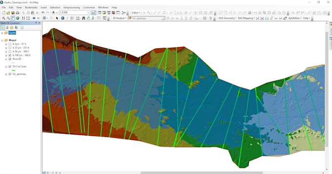 Prepare flood zoning maps in the rivers and channels by Jaetaat | Fiverr