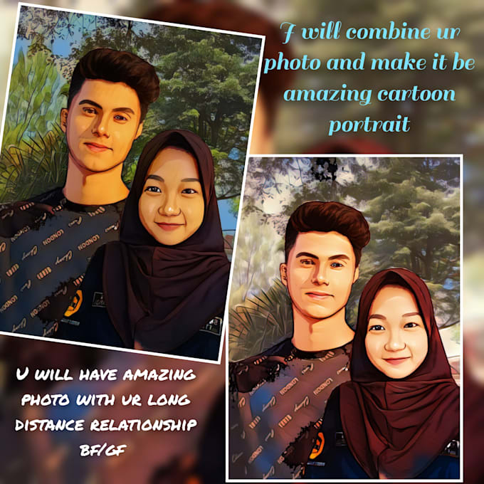 Combine 2 different photos into 1 frame like a real photo by Ijhanni123 ...