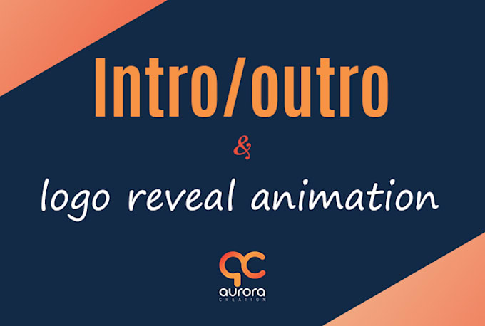 Create youtube intro outro and logo reveal animation by Aurora_creation ...