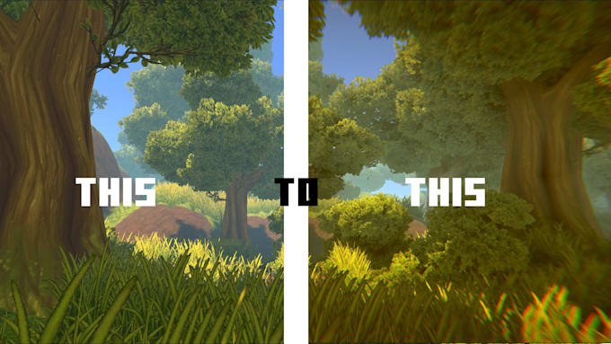 Make your unity game graphics so good by Varshchetla | Fiverr