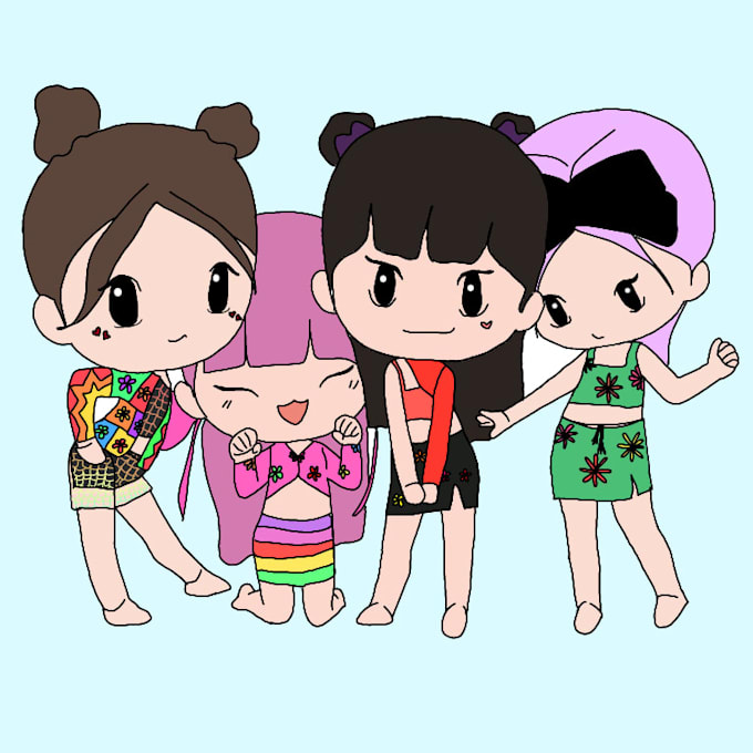 Turning your picture to chibi by Denisse0014 | Fiverr