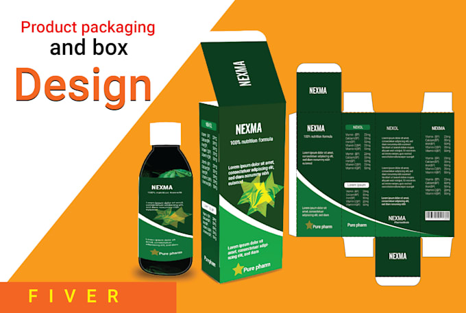 Professional product packaging, label, box design by Alamintanish | Fiverr