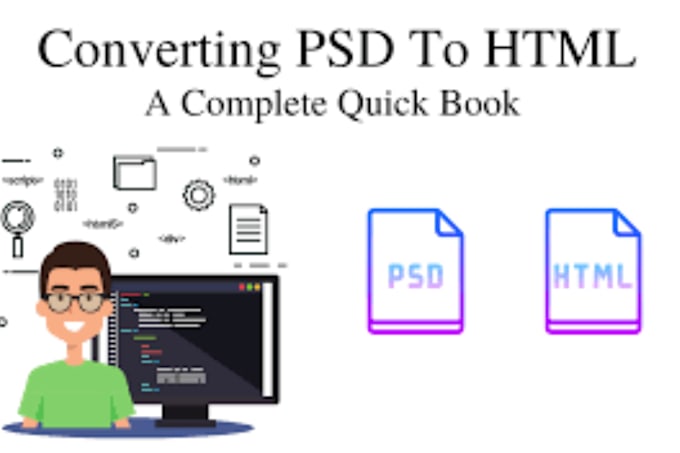 Convert psd to html css frontend responsive website by Aniszubair5617 ...