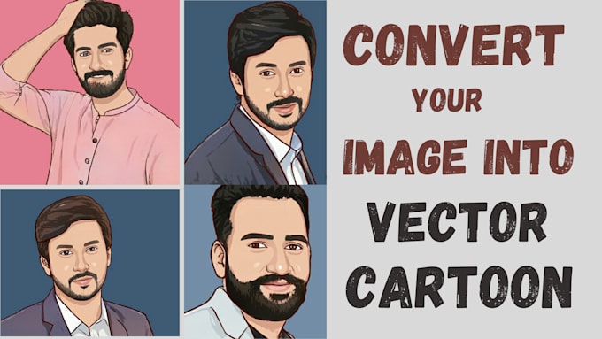 Convert any image into vector art illustration by Fahadmalik456 | Fiverr