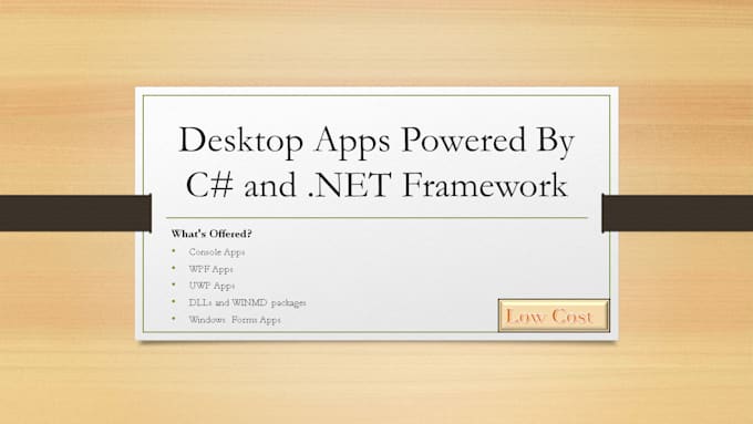 Code your ideas using c sharp programming language by Abdulrehman_no ...
