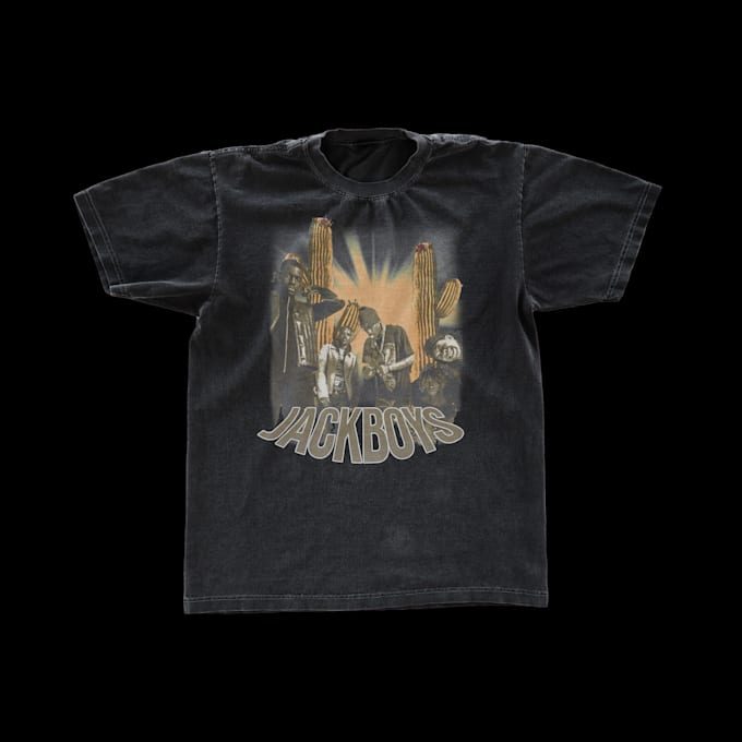 Design rapper tee shirt on my own style by Wrata23 | Fiverr