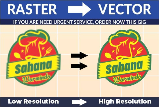 Vectorize your simple logo or image to eps, svg, and png by ...