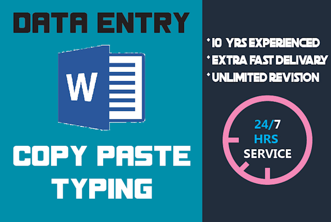Do your any kinds of copy paste typing by Bashirkasba | Fiverr