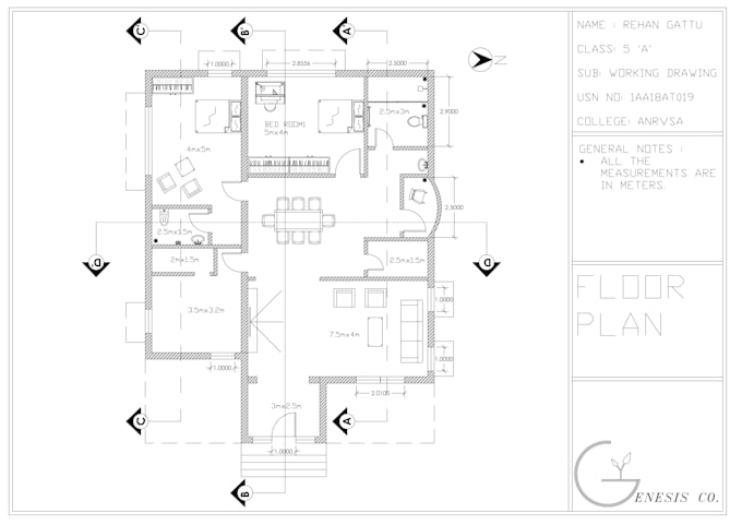 Draft autocad drawings professionally by Rehan_gattu | Fiverr