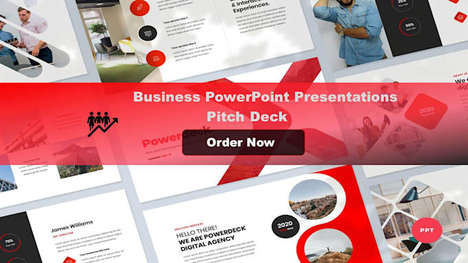 Design pitch deck and business powerpoint presentation by ...