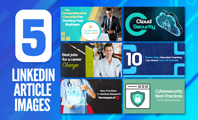 Design you premium and professional linkedin article images by ...