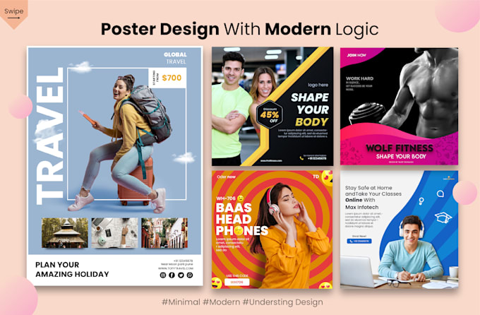 Design modern professional post for your brands by Tausifdeshmukh0 | Fiverr