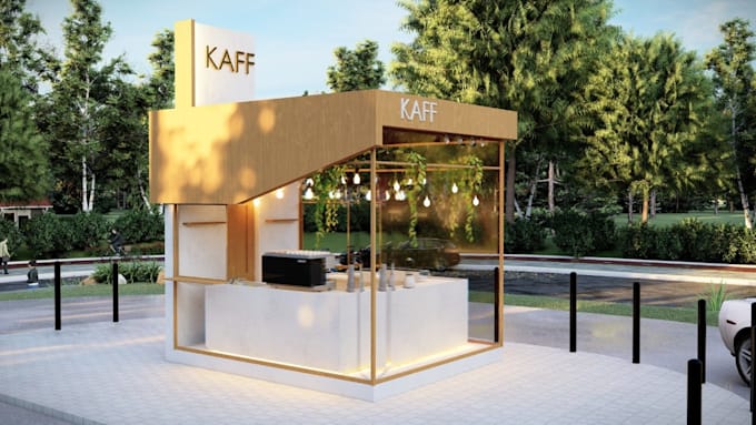 Create drive through design by Nesma12kh | Fiverr