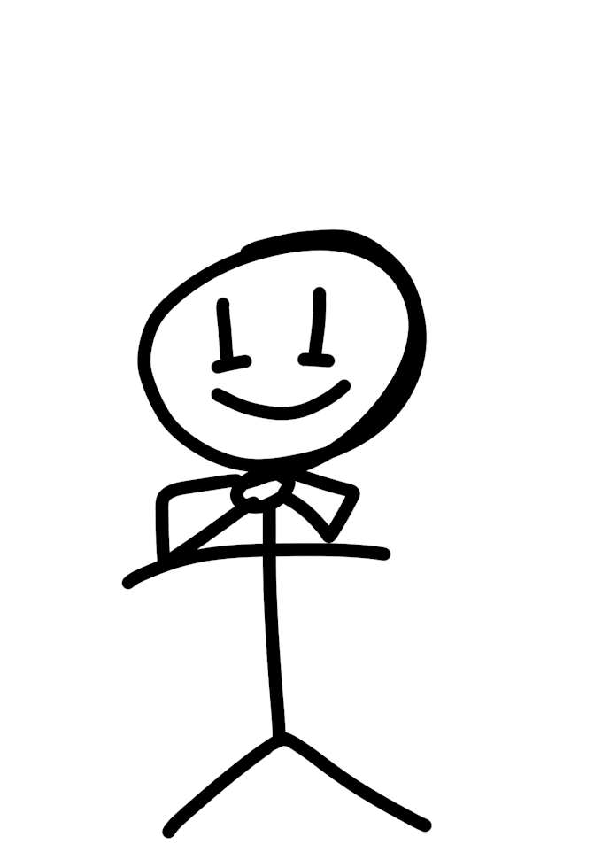 Draw a stick man oc by Namo13 | Fiverr