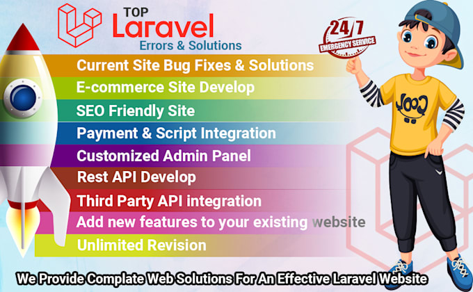 Create a complete laravel site by Krupeshjarsaniy | Fiverr