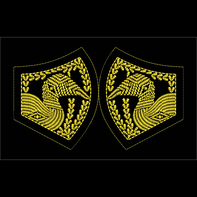 Do design amazing face mask embroidery by Gapura_embro | Fiverr