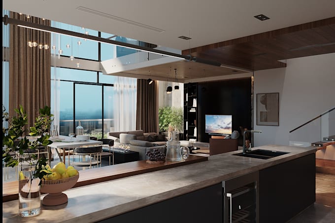 Make super realistic super realistic 3d rendering by Fourprimecolors ...