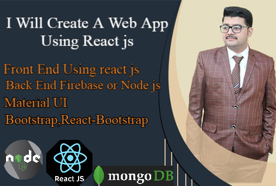 Develop web app using react js and node js by Faizan_53 | Fiverr