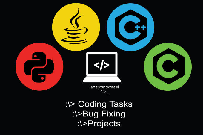 Write python, c, c plus plus, java codes for you by Hashara_22 | Fiverr Write python, c, c plus plus, java codes for you by Hashara_22 | Fiverr