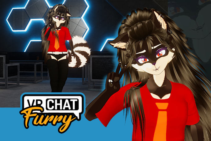 Custom vrchat or vtuber avatar fullbody stream ready quest or pc by ...