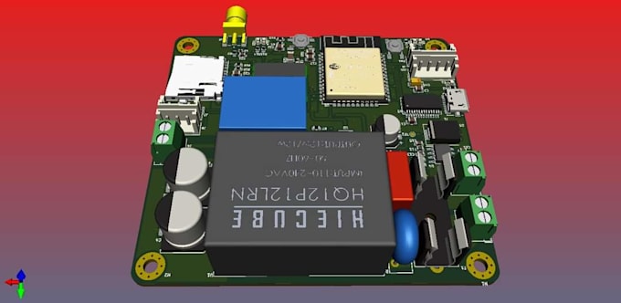 Design circuit, schematic, pcb layout with altium designer by ...