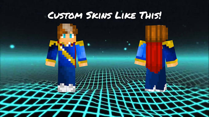 Make you a custom minecraft skin by Okamionyt | Fiverr