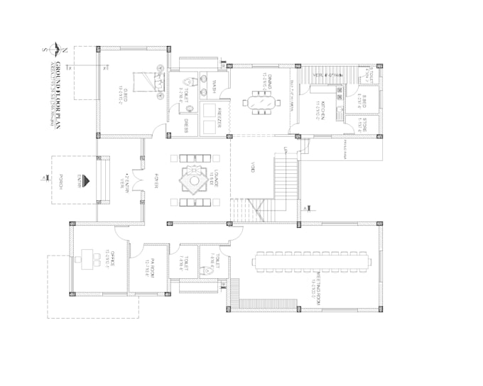 Professional 2d architectural cad drawings by Archsazzad | Fiverr
