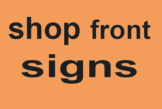 Do shop front sign store front sign signage window graphics vinyl ...