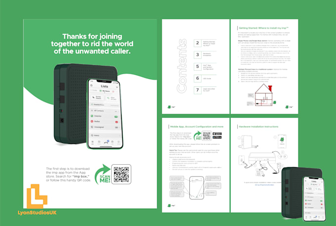 Design user guide, instruction manual, booklet, workbook by Lyonstudiosuk18 | Fiverr
