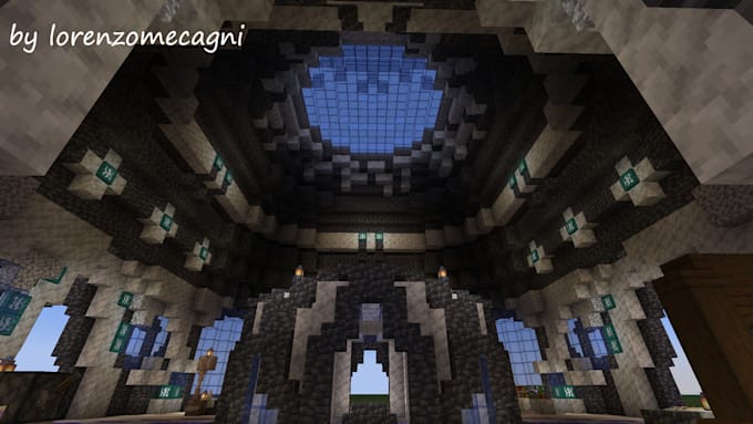 Build a minecraft structure by Lorenzomecagni | Fiverr