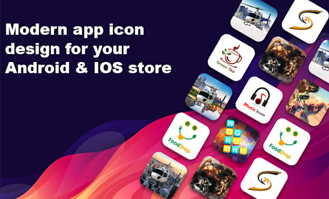 Modern app icon design for your android and ios store by Designlab097 ...