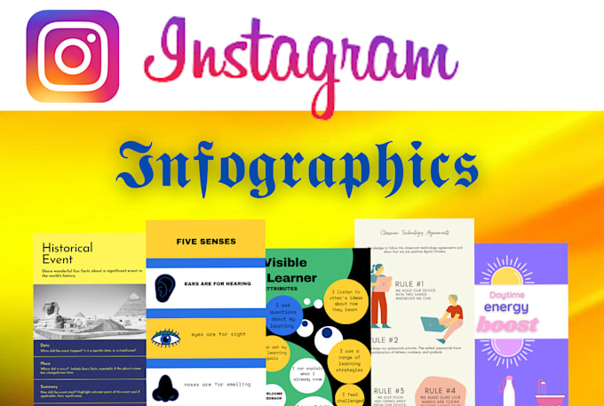 Produce instagram infographics for high instagram engagement by ...