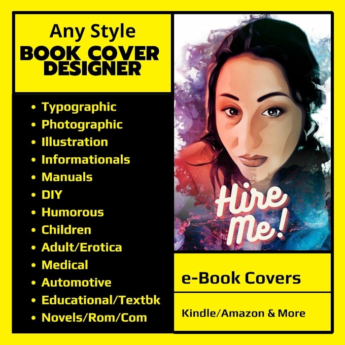 Create an amazing book cover by Justjulez | Fiverr