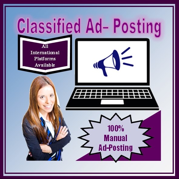 Post classified ads for you by Tashi2021 | Fiverr