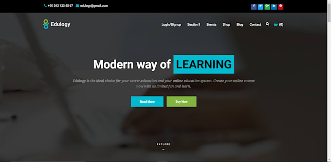 Make full fledged and interactive websites for my client by Arnav765 ...