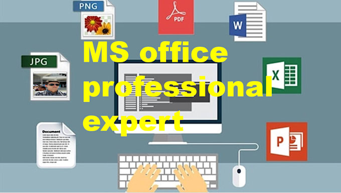 Perform microsoft office word, excel and powerpoint projects by ...
