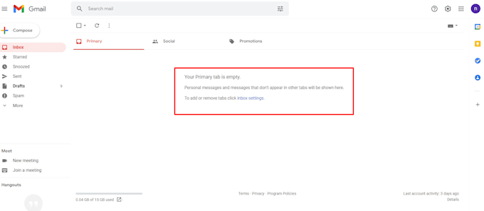 Empty your gmail box by Mainguyen7963 | Fiverr
