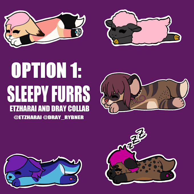 Do this telegram furry stickers poses for your character by Drayscorner ...