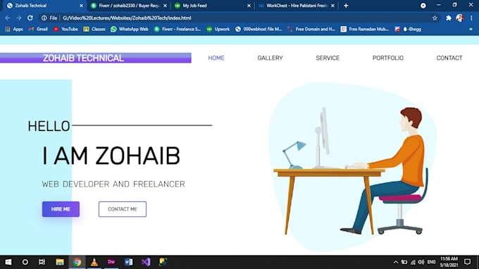 Design webpages using html, css, bootstrap by Zohaibhassan881 | Fiverr Design webpages using html, css, bootstrap by Zohaibhassan881 | Fiverr