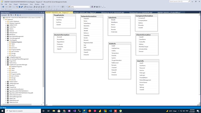 Do database design and manipulation using ms sql server by ...