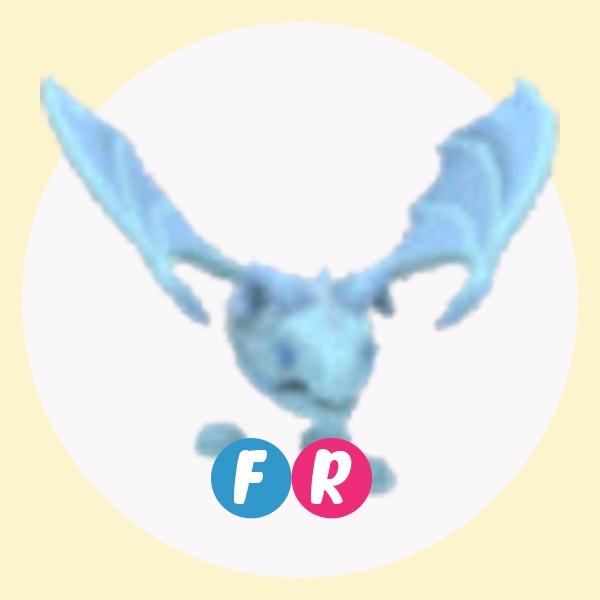 Give a fly ride frost dragon in adopt me by Zxxwarior | Fiverr