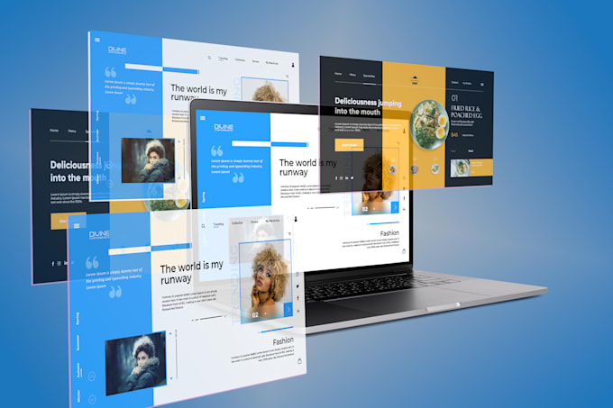 Design innovative website designs, mockups and landing pages by ...