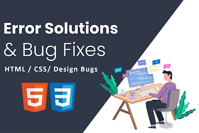 Fix html css bugs by Hassaanfrontend | Fiverr