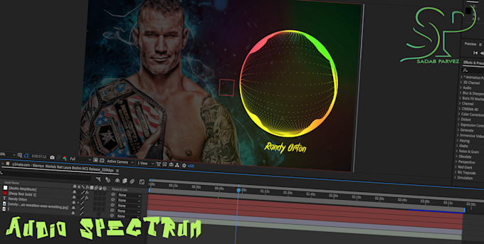 Make super cool audio spectrum or music visualizer by Nayan1410 | Fiverr