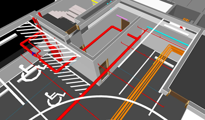 Do hvac duct modeling in revit by Revit1 | Fiverr