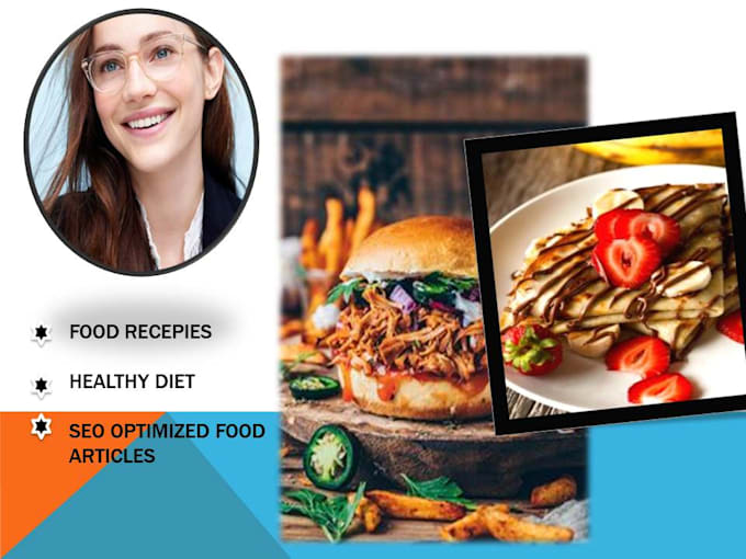 Write food recipe, food articles and food blog by Bushramaroof | Fiverr