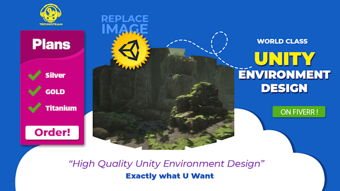 Create your desired realistic environment in unity by Bazitechfaf | Fiverr