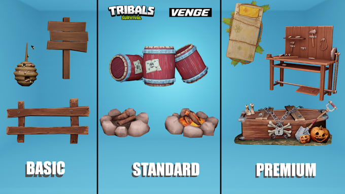 Create detailed stylized, realistic or cartoon 3d game model by Daiart ...