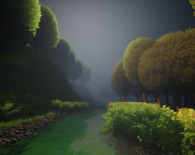 Create desired 3d environment scenes and renders by Pavfxer | Fiverr