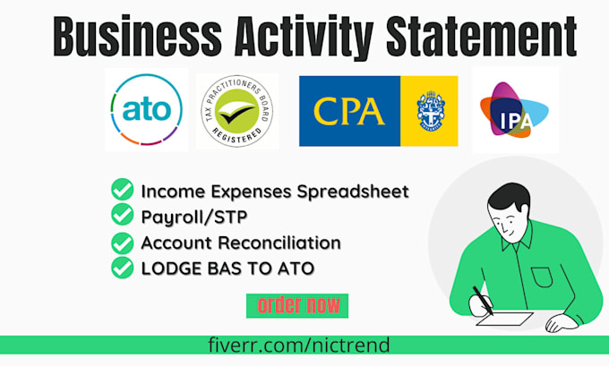 Lodge your australia bas business activity statement gst by Nictrend ...
